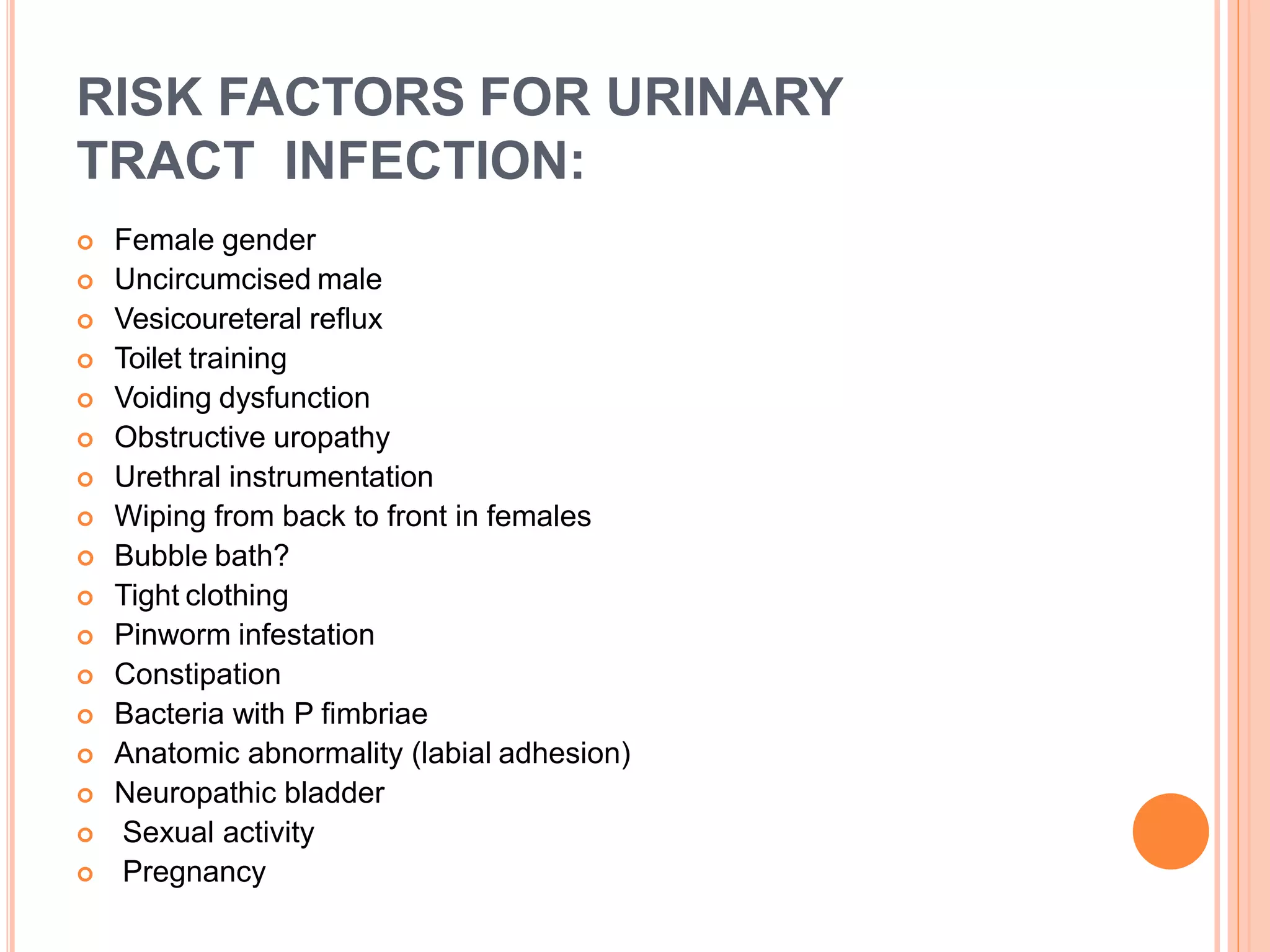 URINARY TRACT INFECTION IN CHILDREN | PPTX