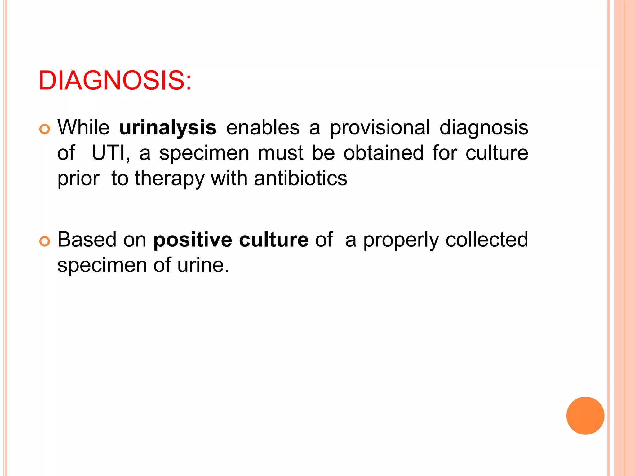 URINARY TRACT INFECTION IN CHILDREN | PPTX