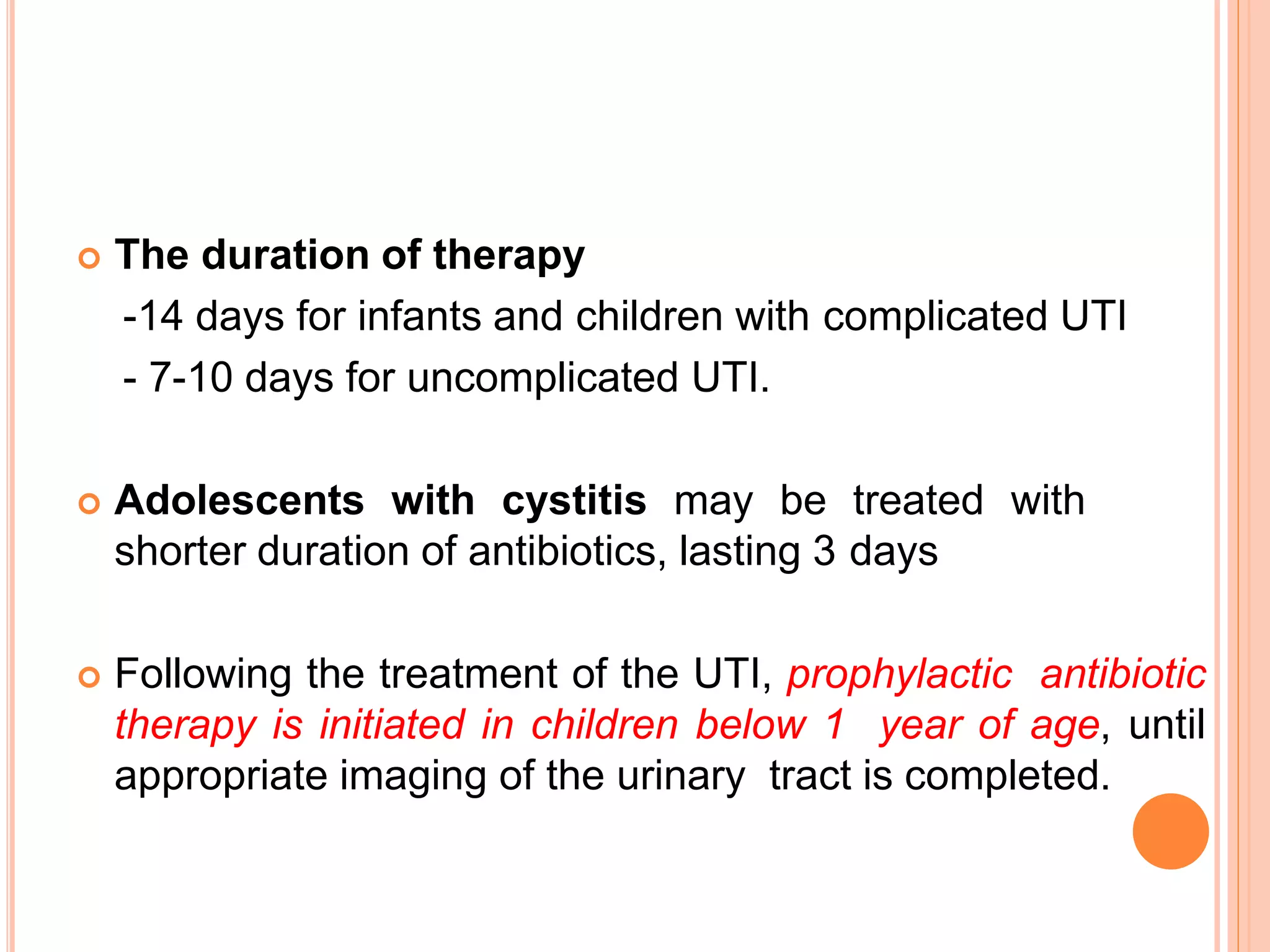 URINARY TRACT INFECTION IN CHILDREN | PPTX