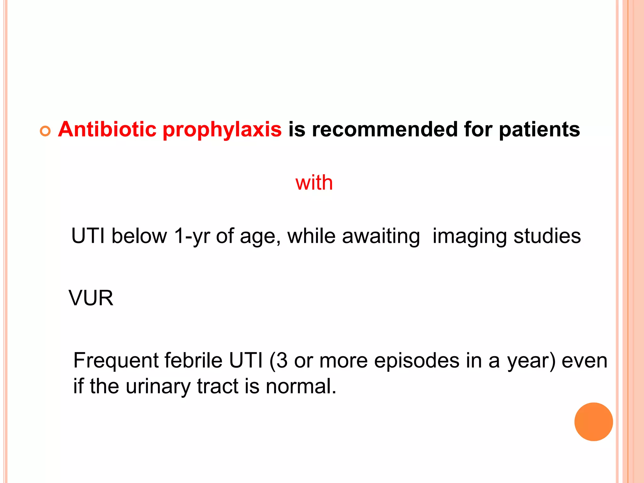 URINARY TRACT INFECTION IN CHILDREN | PPTX