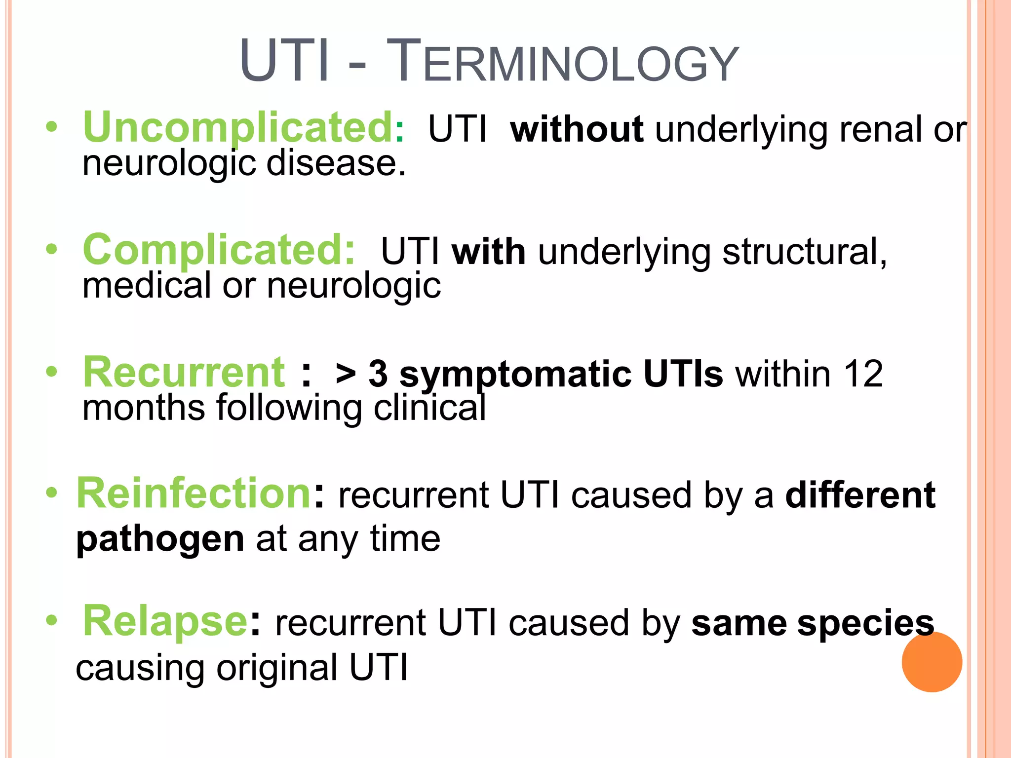 URINARY TRACT INFECTION IN CHILDREN | PPTX