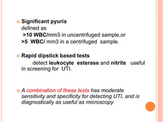 URINARY TRACT INFECTION IN CHILDREN | PPTX