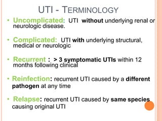 URINARY TRACT INFECTION IN CHILDREN | PPTX