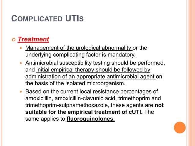 Clinical pharmacology.. Urinary tract infections | PPTX | Infectious ...