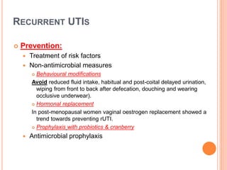 Clinical pharmacology.. Urinary tract infections | PPTX