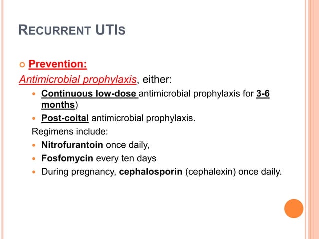 Clinical pharmacology.. Urinary tract infections | PPTX | Infectious ...