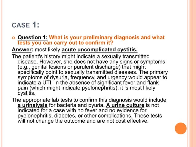 Clinical pharmacology.. Urinary tract infections | PPTX | Infectious ...