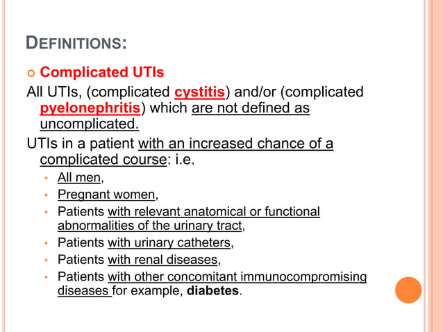 Clinical pharmacology.. Urinary tract infections | PPTX | Infectious ...