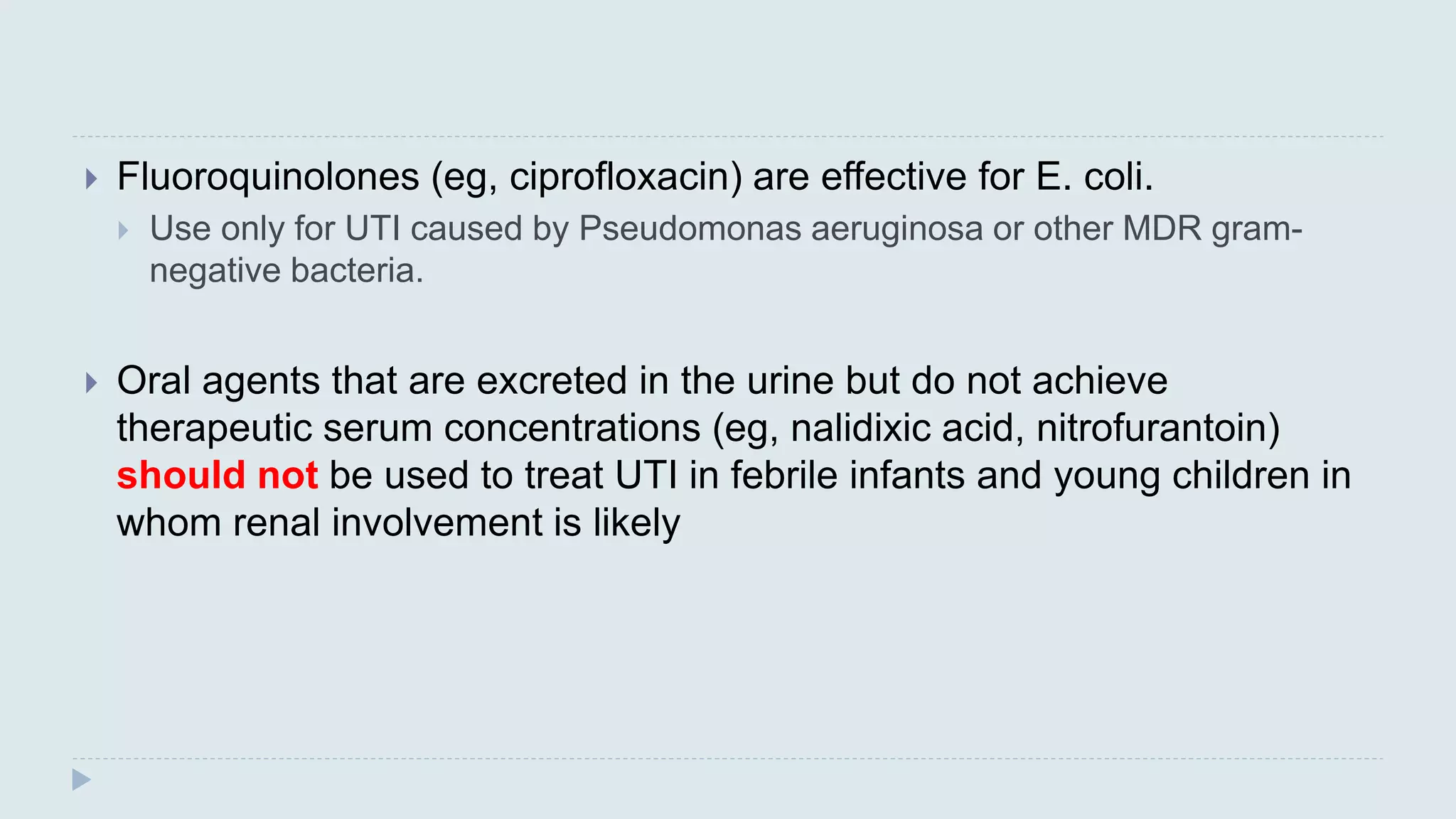 urinary tract infection in pediatrics | PPTX
