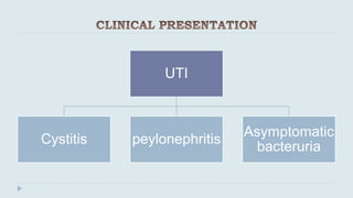 urinary tract infection in pediatrics | PPTX