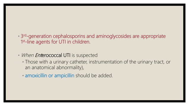 urinary tract infection in pediatrics | PPTX | Infectious Diseases ...