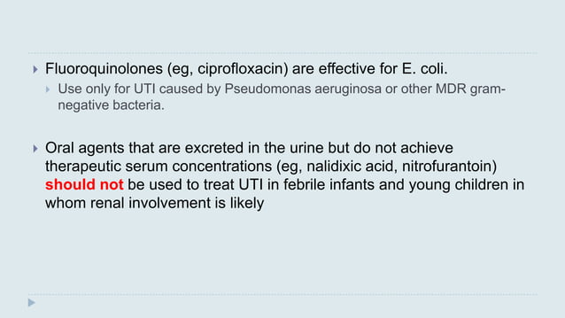 urinary tract infection in pediatrics | PPTX | Infectious Diseases ...
