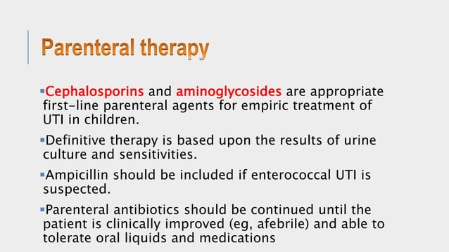 urinary tract infection in pediatrics | PPTX | Infectious Diseases ...
