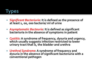 Urinary Tract Infection | PPTX
