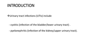 Urinary Tract infections | PPTX