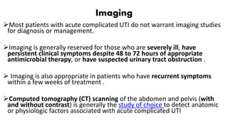Urinary Tract infections | PPTX