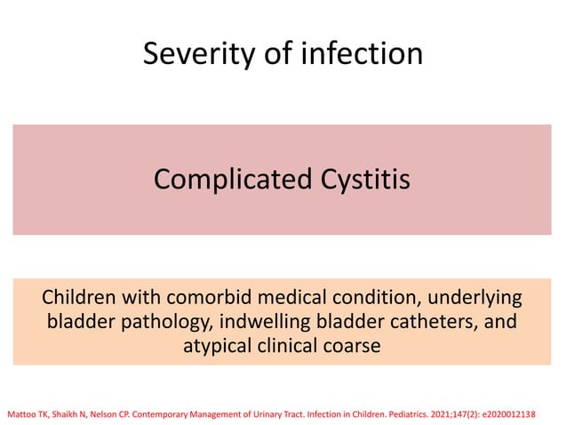pediatric Urinary tract infection | PPTX