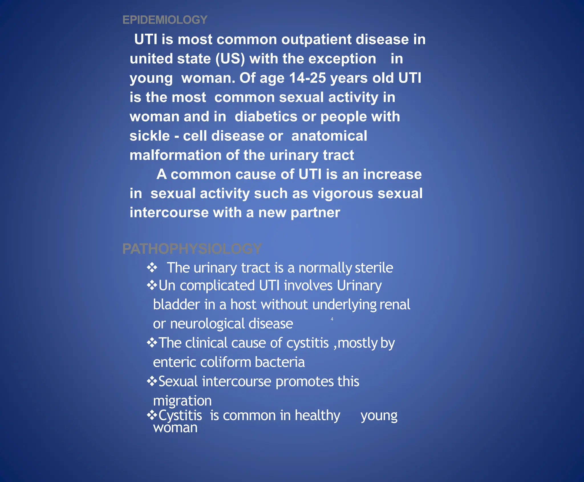 PowerPoint on Urinary Tract Infections(UTI) | PPTX