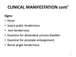 Urinary Tract Infections UTI. Diagnosis1 | PPTX | Sexual Conditions ...