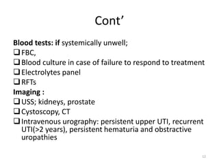 Urinary Tract Infections UTI. Diagnosis1 | PPTX | Sexual Conditions ...
