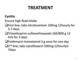 Urinary Tract Infections UTI. Diagnosis1 | PPTX