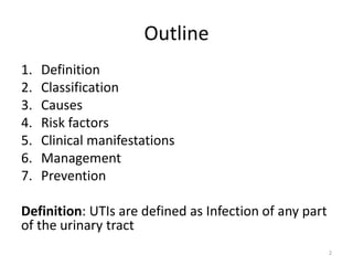 Urinary Tract Infections UTI. Diagnosis1 | PPTX | Sexual Conditions ...