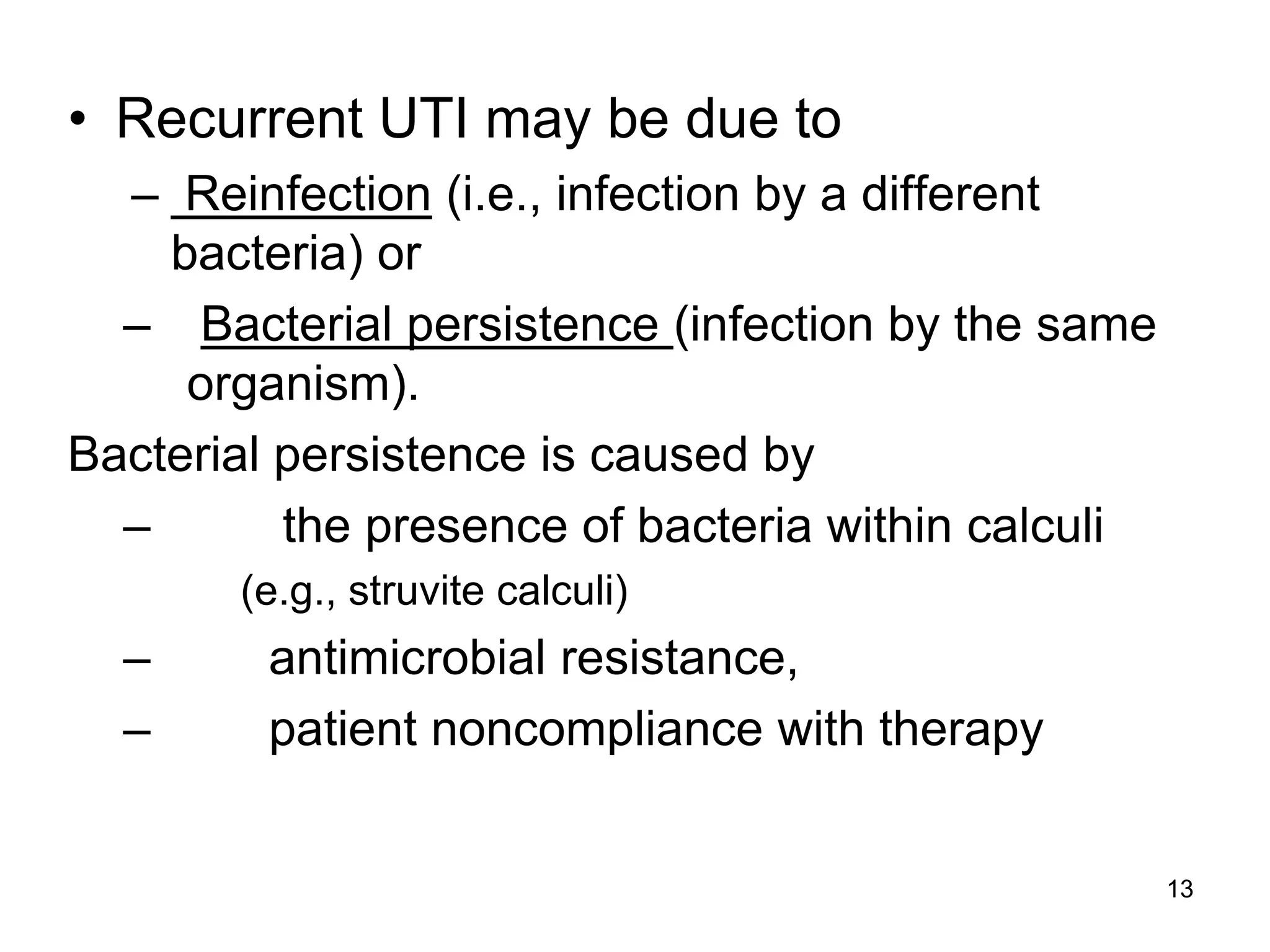 Urinary tract infection-lower urinary tract | PPT | Free Download
