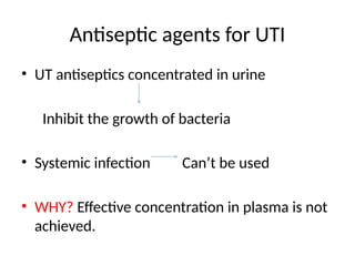 UTI.pptx THIS SLIDE FOR MEDICOS STUDENTS | PPT