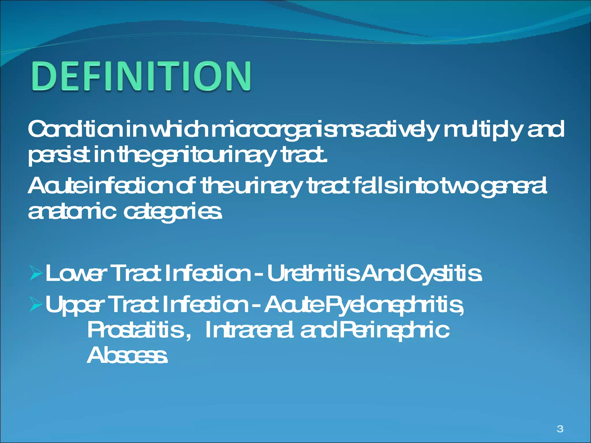 UTI- Urinary Tract Infection | PPT