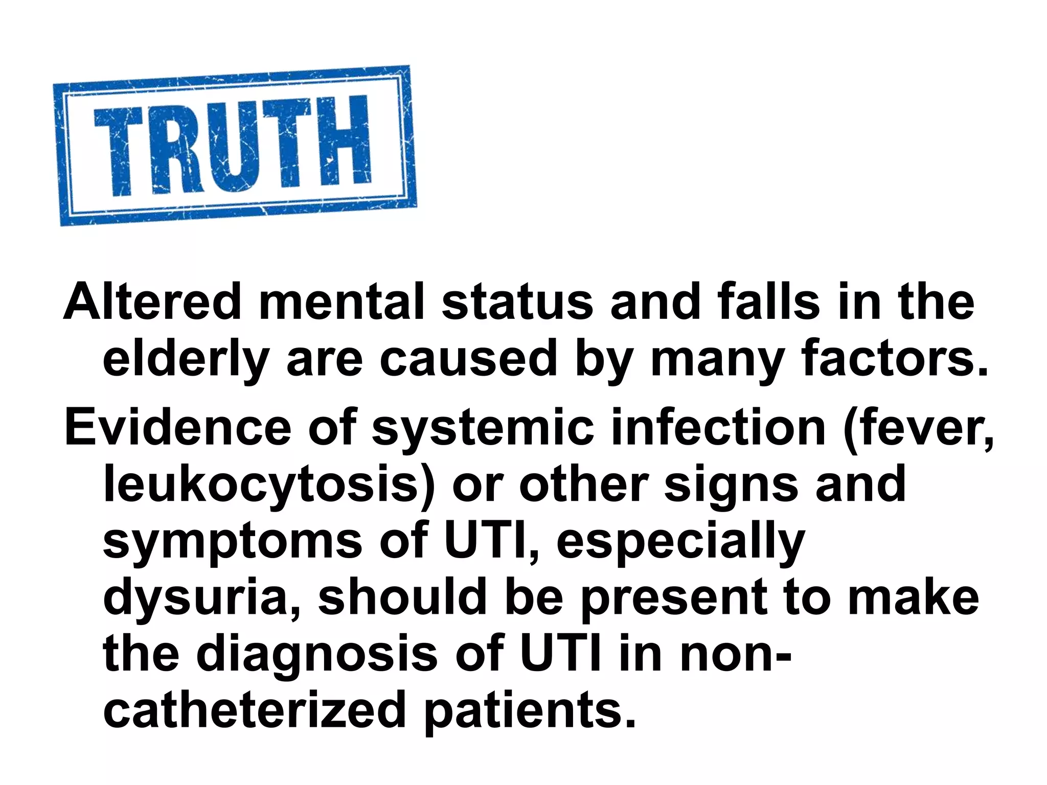 Top 10 Myths Regarding the Diagnosis and Treatment of UTI | PPTX ...
