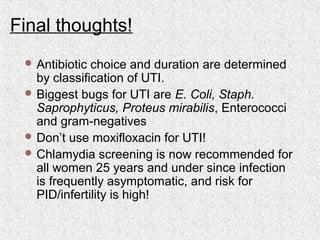 urinary tract infection | PPT