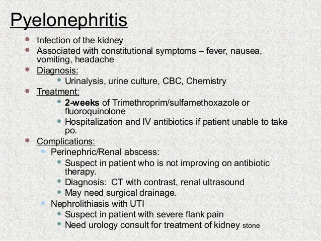 urinary tract infection