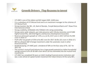 UTI AMC research report | PPT