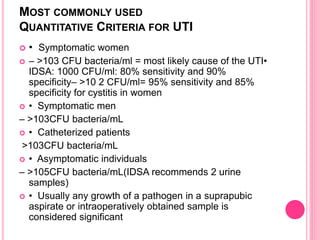 Uti and lab diagnosis | PPTX