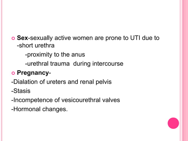 Uti and lab diagnosis | PPTX | Reproductive Health | Diseases and ...