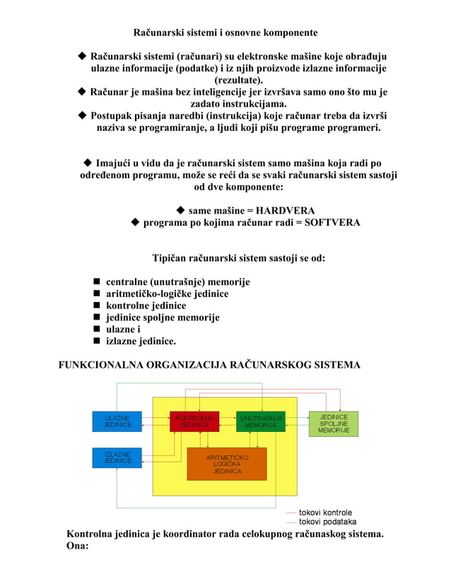 Uticaj komponennata na performanske racunara | PDF