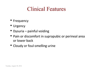 Uti class | PPT | Sexual Conditions | Sexual Health