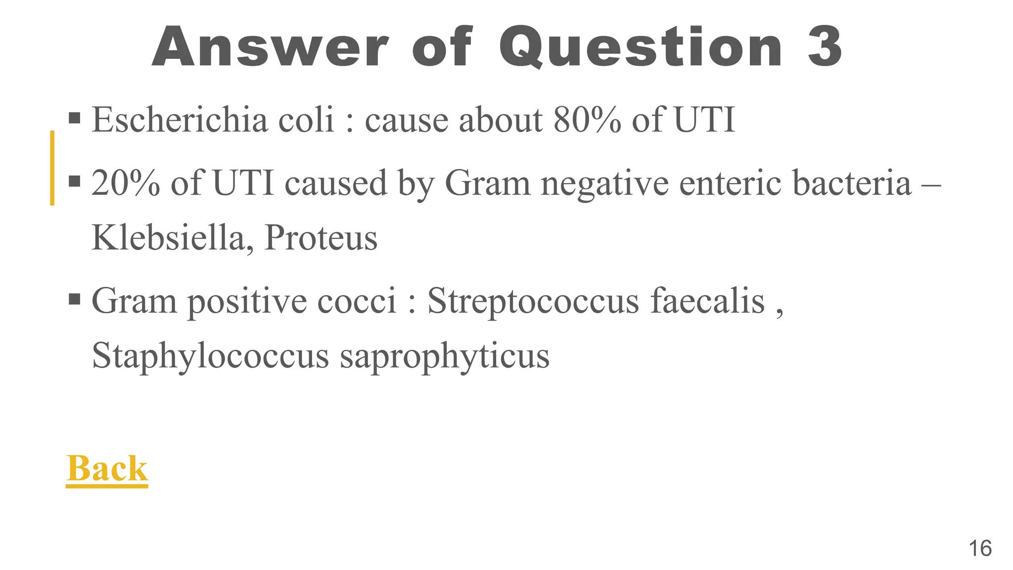 Clinical Cases Study for Urinary tract infections | PPTX