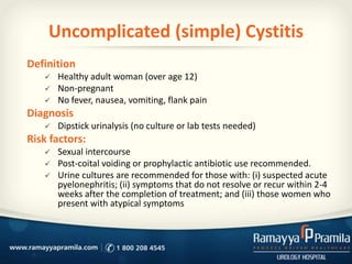 Management of Urinary Tract Infections (UTI) in Females (New Born to ...