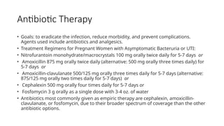 Urinary tract infections during pregnancy. | PPTX