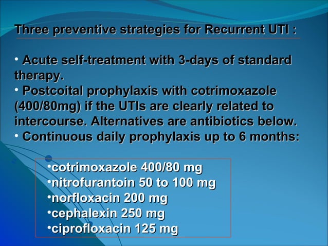 UTI Clinical Practice Guideline | PPT