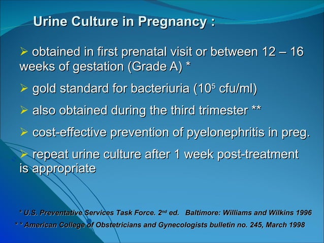 UTI Clinical Practice Guideline | PPT