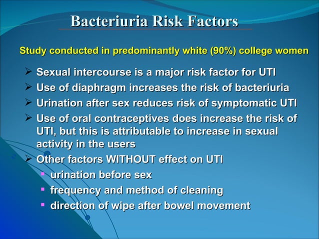UTI Clinical Practice Guideline | PPT