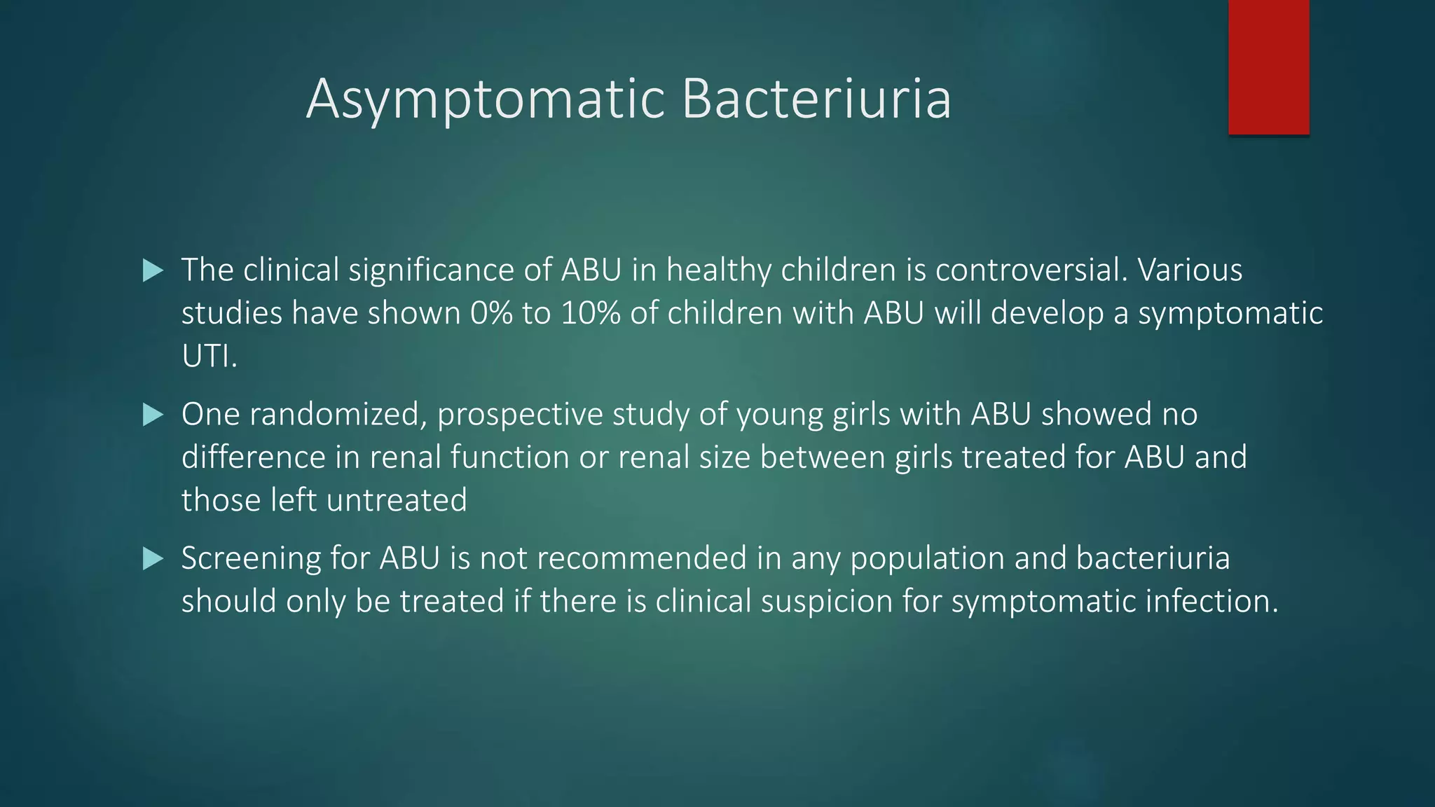 UTI in children | PPTX