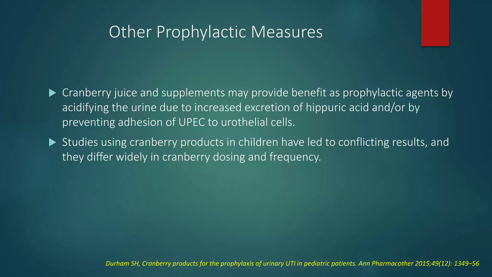 UTI in children | PPTX