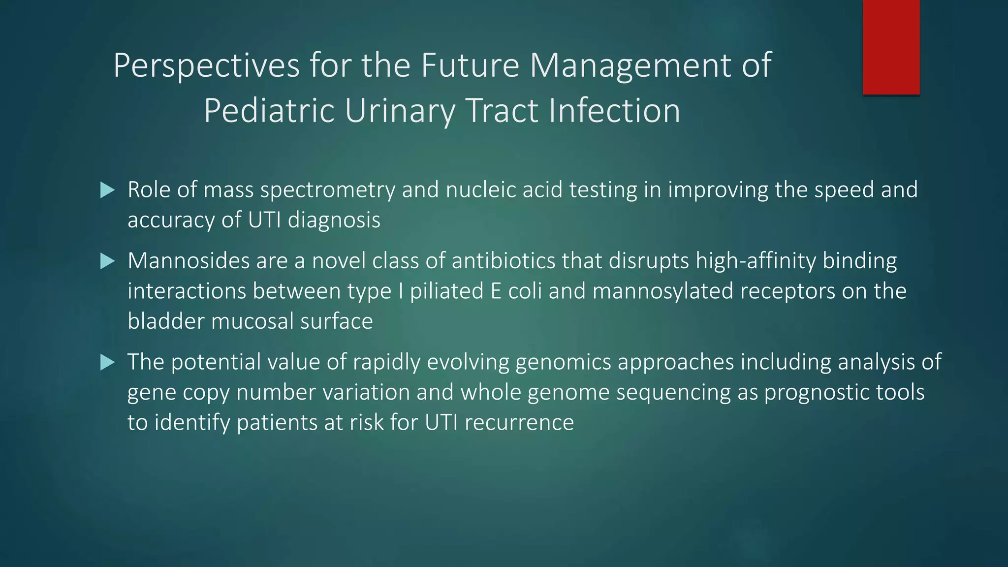 UTI in children | PPTX