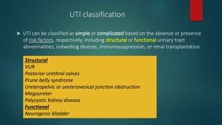 UTI in children | PPTX