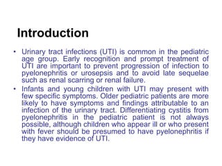 Urinary tract infections in children.pptx