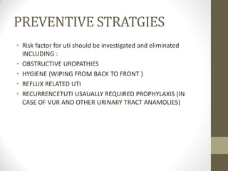 UTI in children.common infection in neonates | PDF | Digestive ...
