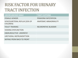 UTI in children.common infection in neonates | PDF | Digestive ...
